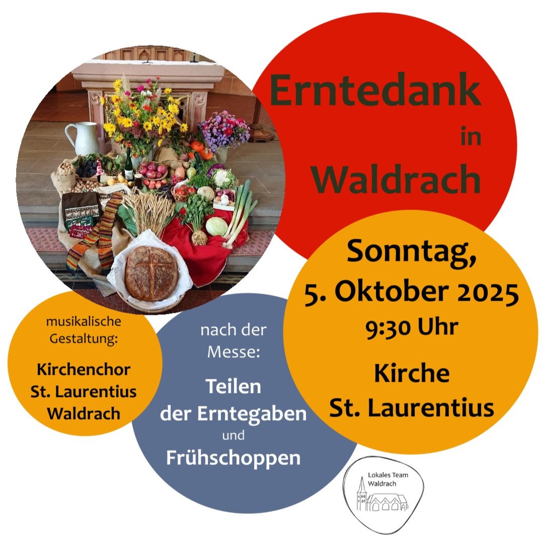 Erntedank in Waldrach - Kath. Pfarrei Ruwertal St. Christophorus
